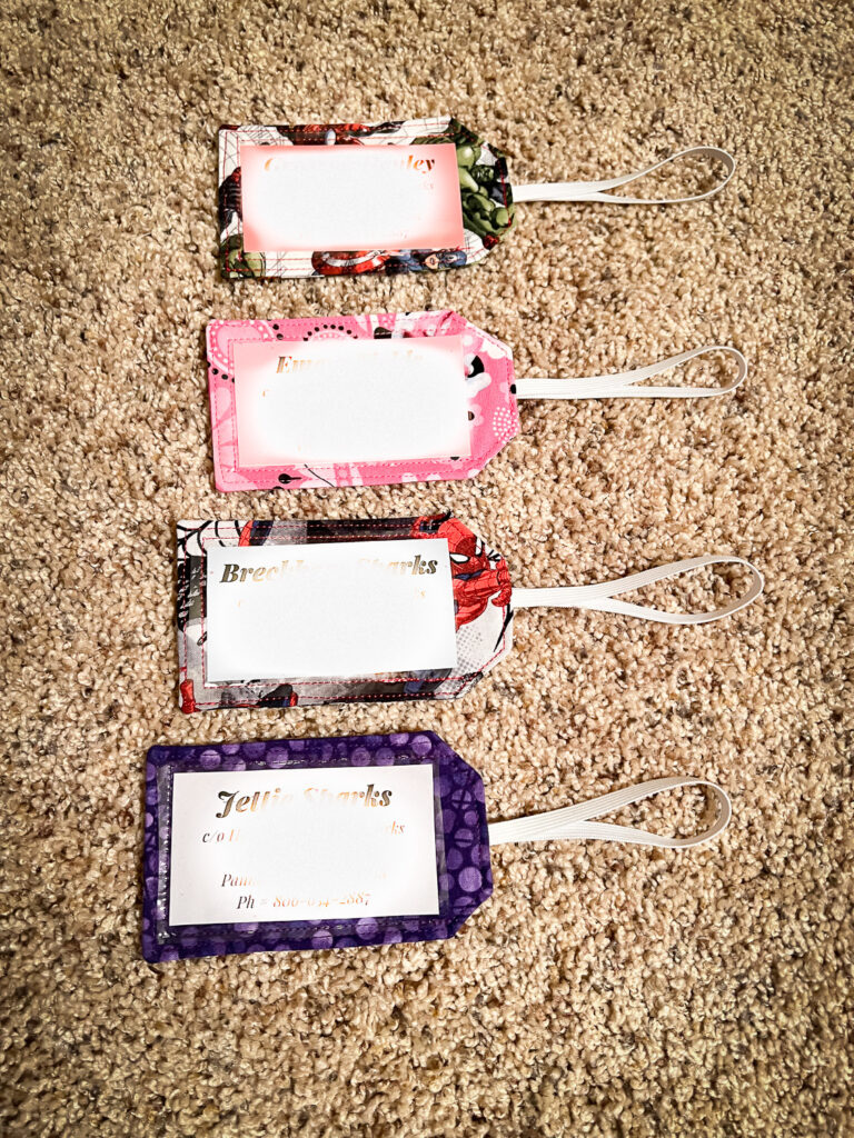 How to Make a Luggage Tag