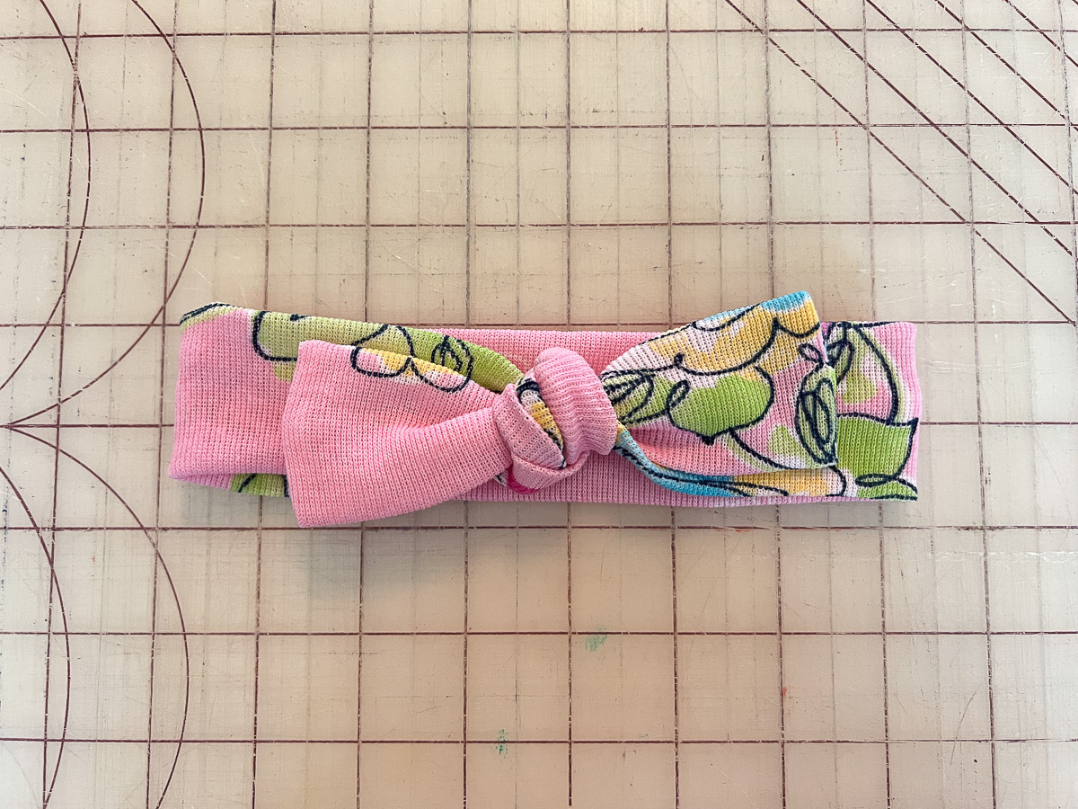 Top Knot Bow Headband Tutorial